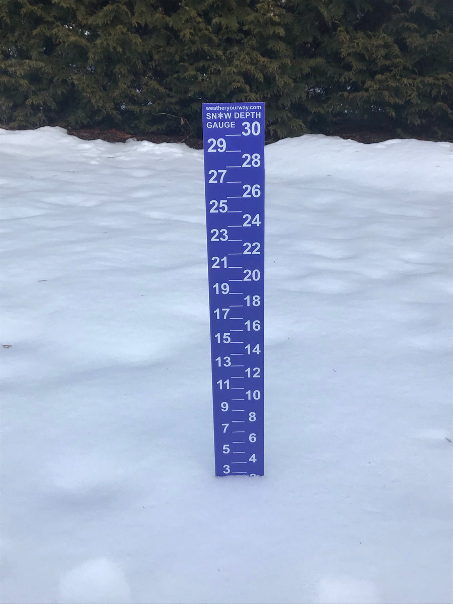 Snow depth gauge – WeatherYourWay